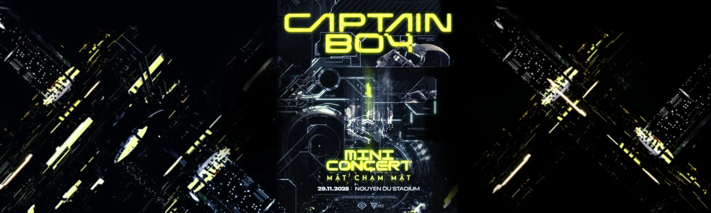 CAPTAIN BOY MINI CONCERT "MẶT CHẠM MẶT" | CTicket