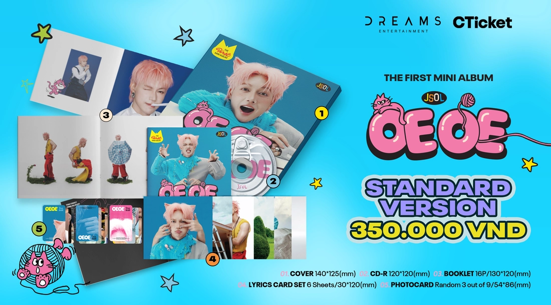 JSOL - THE FIRST MINI ALBUM "OE OE" | CTicket