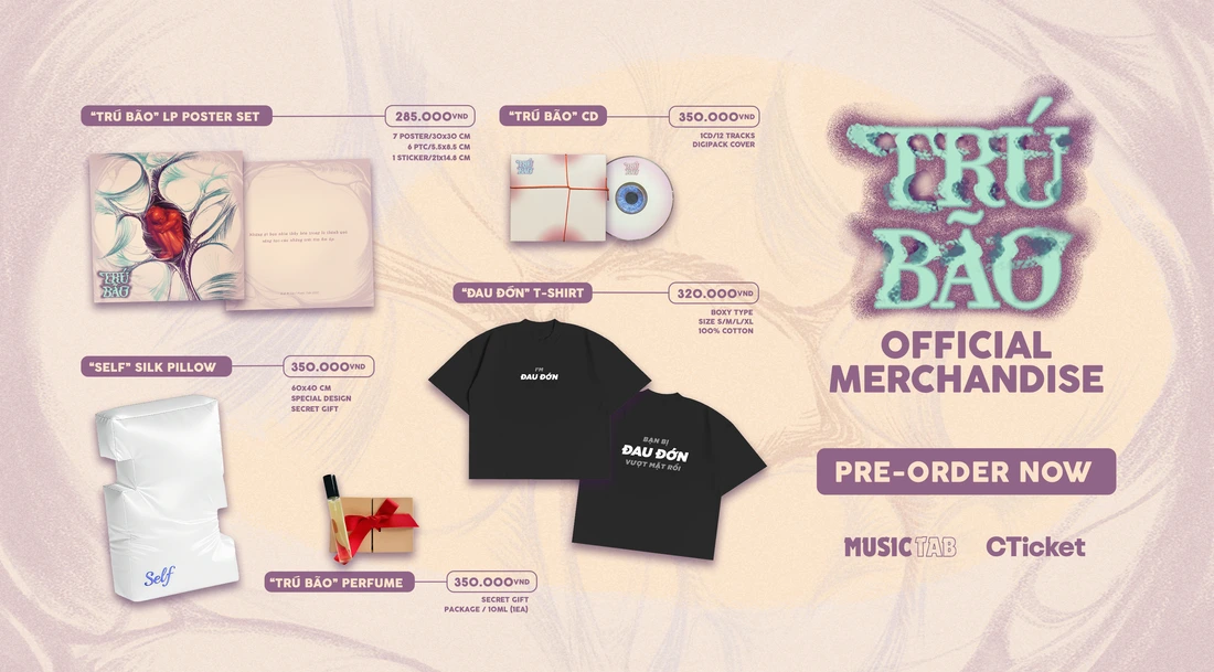 [Pre-order] TRÚBÃO OFFICIAL MERCHANDISE | CTicket