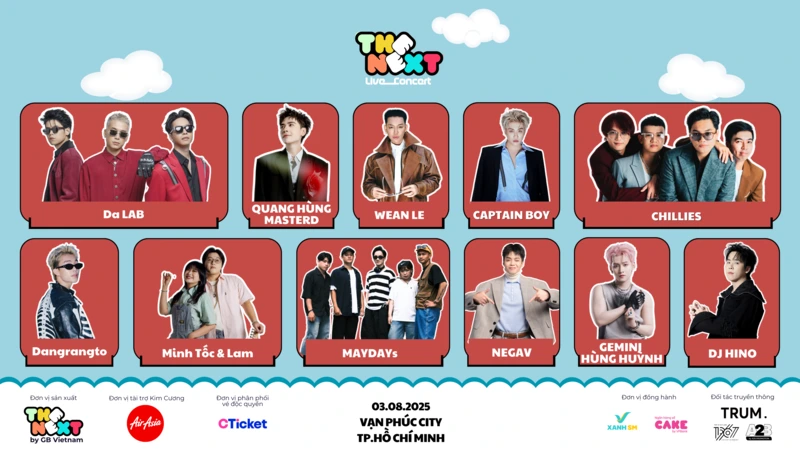 MERCHANDISE ĐỘC QUYỀN - THE NEXT Live Concert | CTicket