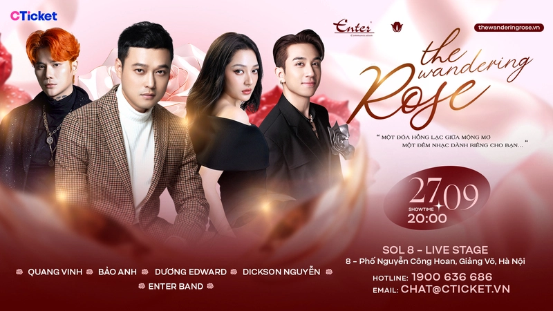 The Wandering Rose | Chặng 3 | 27/09 | CTicket